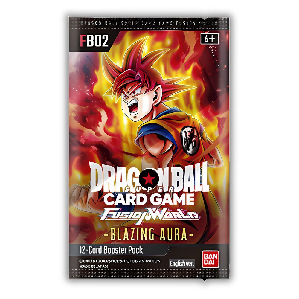 DBSCG - Fusion World - Blazing Aura - FB02 - Booster - Englisch
